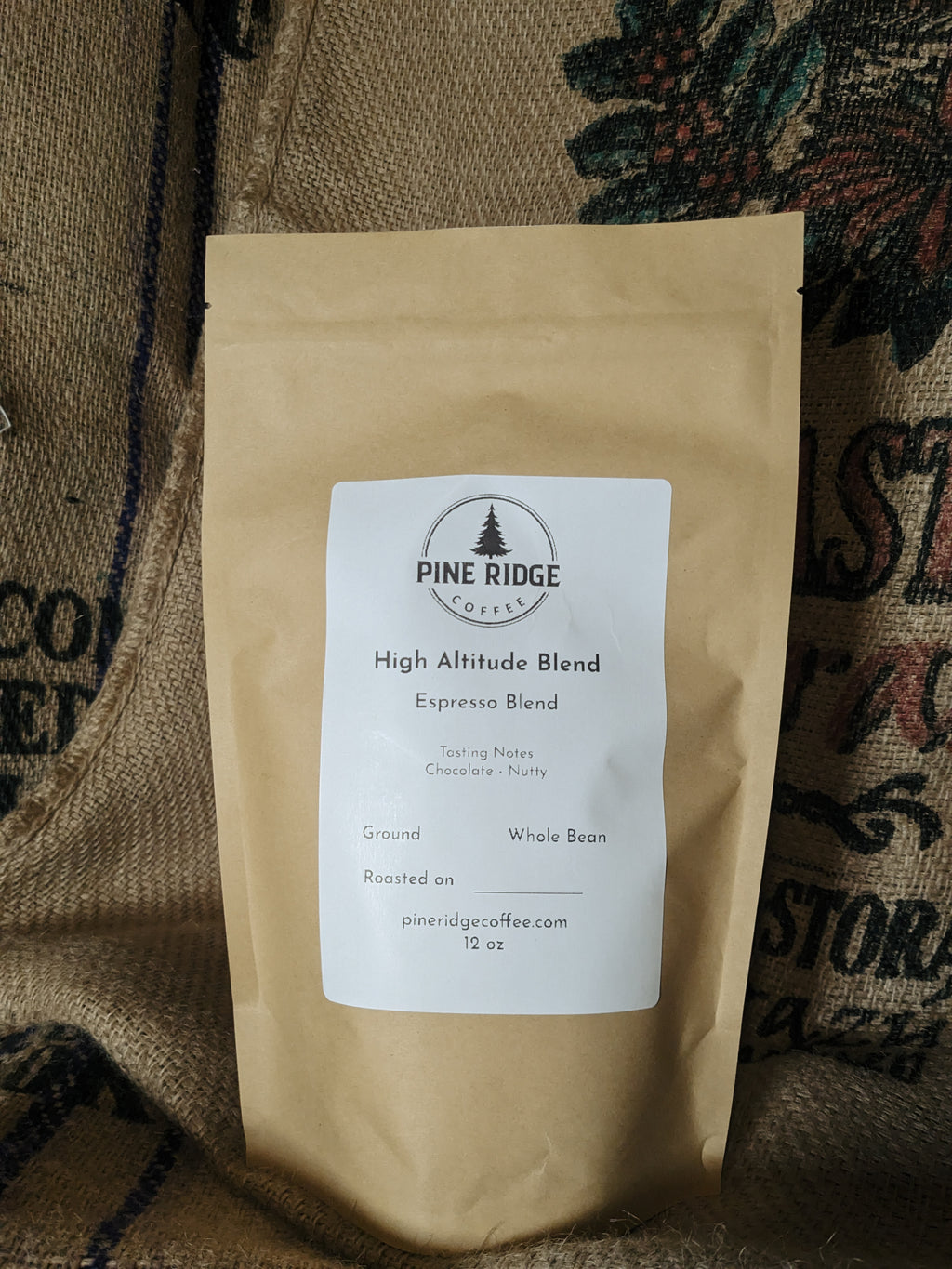 High Altitude Blend - Espresso Blend – Pine Ridge Coffee